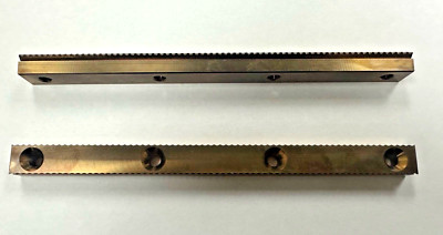 7" Serrated Fixture Rails Made From 17-4PH H900 2 PC Set | eBay