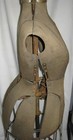 ANTIQUE PRIMITIVE CAST IRON LADY DRESS FORM STATUE SCULPTURE SEWING ...
