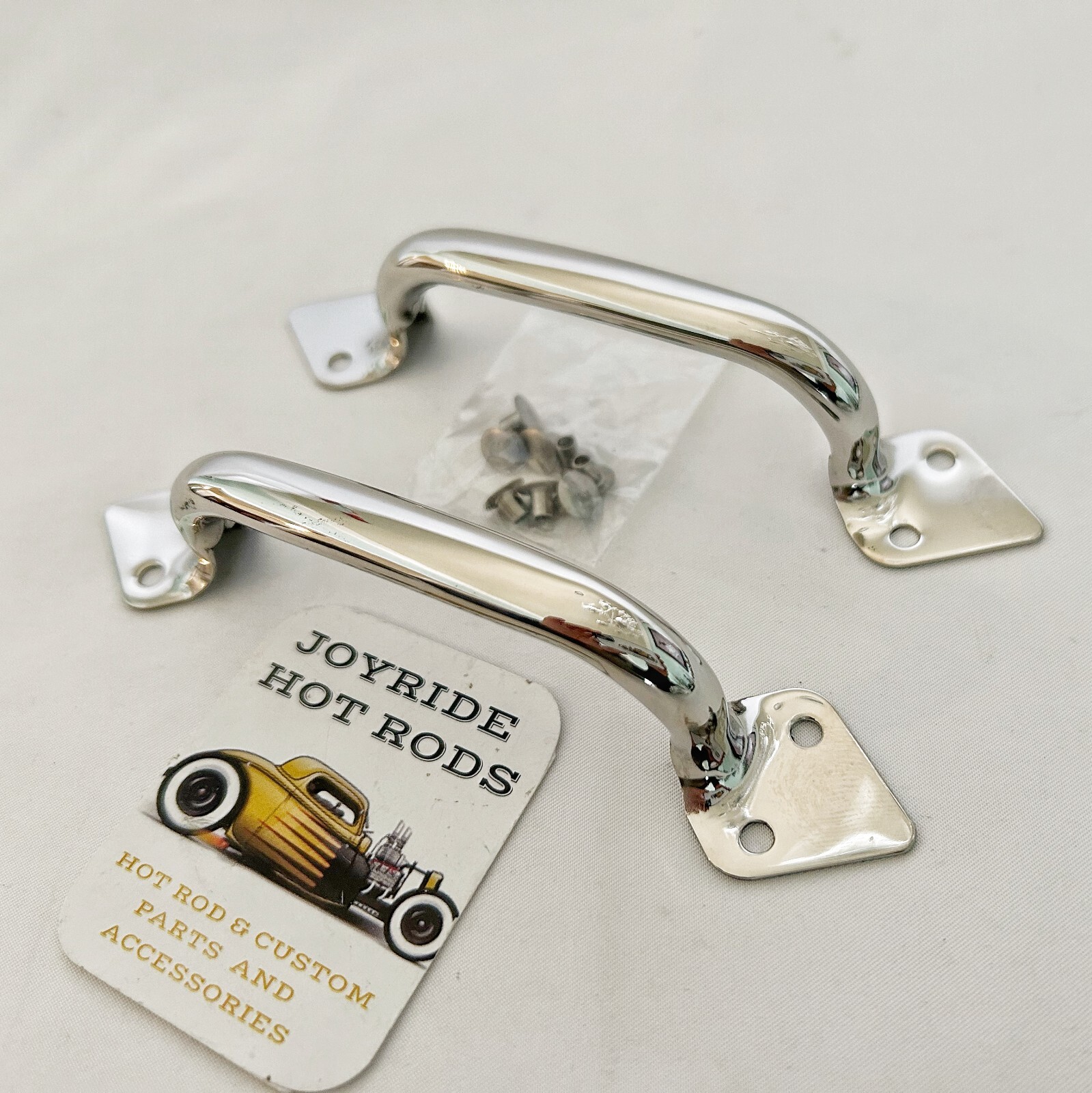 Hood Handle Set for Ford Car 1928-1932 & Truck 1932-1934 - Pol S/S - 1 ...