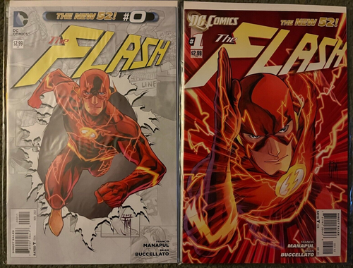 THE FLASH (NEW 52) COMICS #0x2, #1-21, ANNUAL #1 - Lot Of 24 DC Comics ...