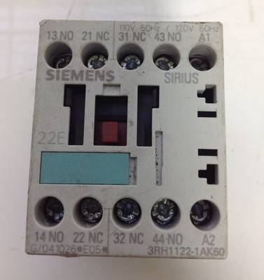 SIEMENS AUXILIARY CONTACT IEC/EN60947-5-1 | eBay