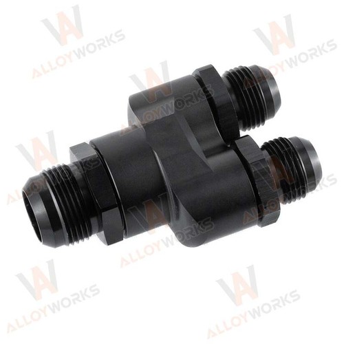 NEW 16 AN to 2x 12AN Parallel "Y" Distribution Block Custom W/ 1/4 NPT ...