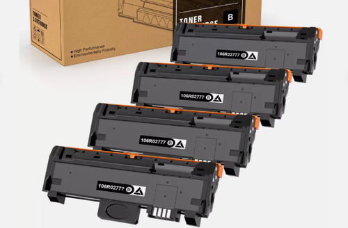 4 pack Black Toner Cartridge Xerox WorkCentre 3215 3225 3260 3052 ...