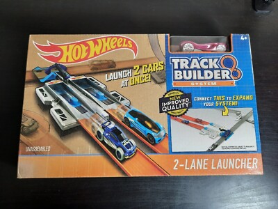 Hot Wheels Track Builder System 2-Lane Launcher - 2015 - NEW SEALED ...