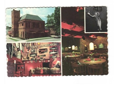 Chuck Muers, Engine House No. 5 Columbus OH vintage postcard unposted ...
