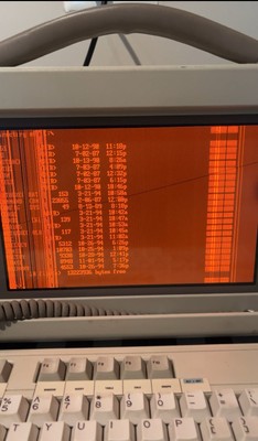 Compaq Portable III Computer Vintage POWERS ON SCREEN ISSUE | eBay