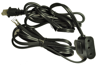 Sewing Machine Lead Power Cord 3 Pin Plug Female Designed To Fit Singer ...