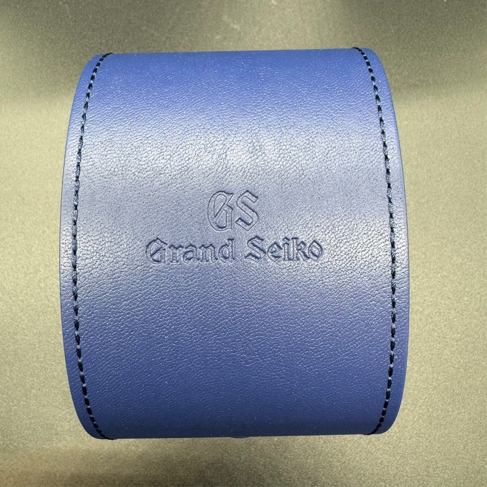 Grand Seiko Empty Watch Box & Case Travel Pouch Unused Authentic From ...