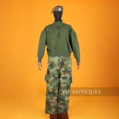 Yugoslavia Serbia Army Armed Forces M93 Oak Leaf Camo Pattern Officer ...