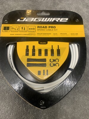 Jagwire Road Pro Brake Cable Kit White | eBay