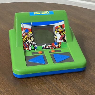 Radioshack LCD FOOTBALL Electronic Handheld Arcade Video Game Radio ...