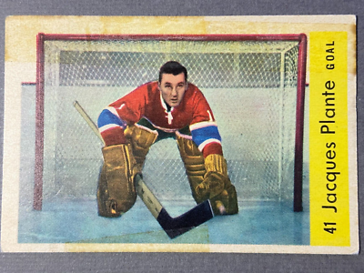 Jacques Plante 1959-60 Parkhurst #41 | eBay