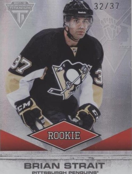2011-12 Panini Titanium - #158 Brian Strait /37 (RC) for sale online | eBay