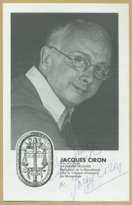 Jacques Ciron (1928-2022) - Acteur français - Photo de programme ...