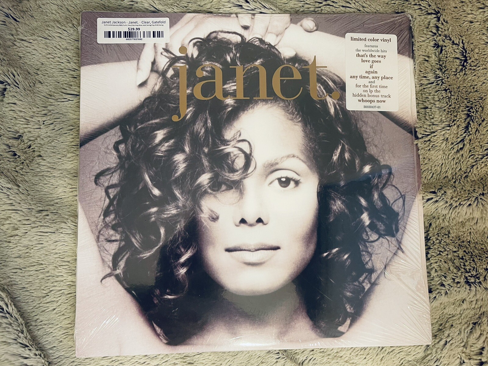 Janet by Janet Jackson (Record, 2019, 2-Discs, Virgin) for sale online ...