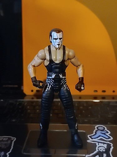 STING Mattel WWE Loose ELITE Wrestling Figure WWF Wrestlemania WCW Hall ...