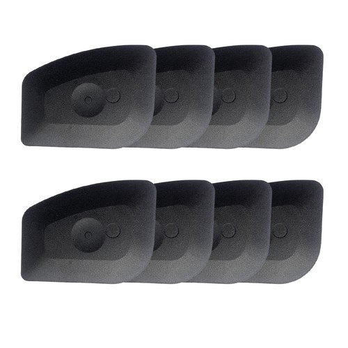 Pan Scrapers Dish Scraper Tool Set, 8Pack Cast iron Cleaner Scraper ...