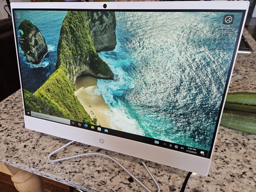 HP 24-f0046 All-in-One AMD A9-9425 3.10GHz 8GB RAM 500gb HDD Windows 10 ...