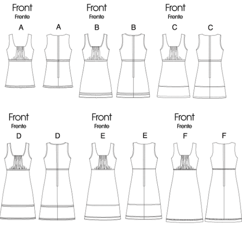 2010 Misses Summer Dress U-Pick Size 4-18 Sewing Pattern McCall's 6123 ...