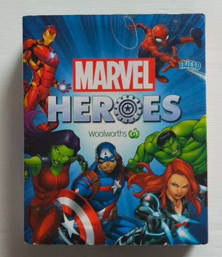Woolworths Marvel Heroes Full Set 42 Discs With Collectors Case Album ...