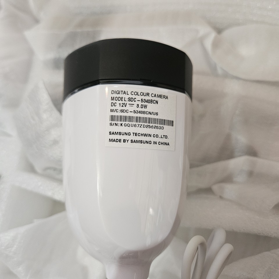 Lot of 9x Samsung SDC-5340BCN Digital Color Video Surveillance Cameras ...