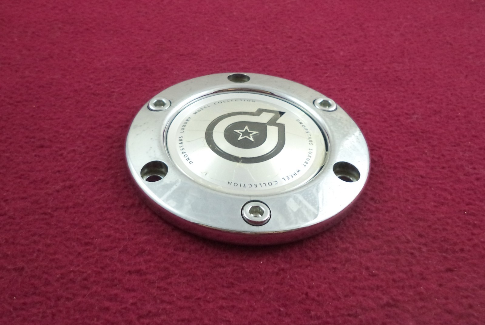Dropstars Luxury Wheels Chrome Custom Wheel Center Cap # DS07260011 (1 ...