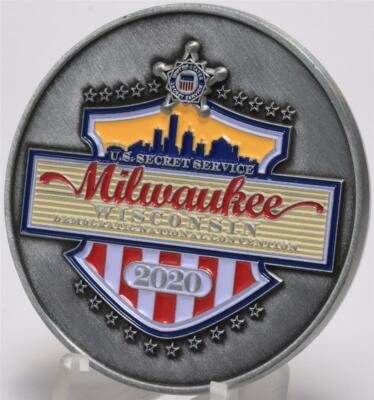 Secret Service 2020 Democratic National Convention DNC BIDEN Challenge ...