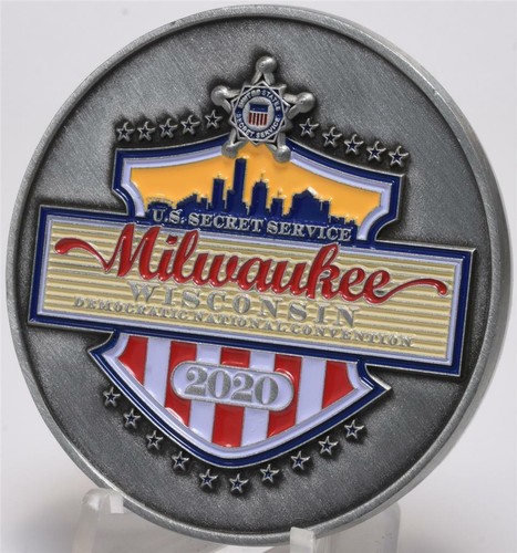 Secret Service 2020 Democratic National Convention DNC BIDEN Challenge ...