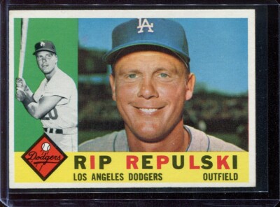 1960 Topps Baseball # 265 Rip Repulski (EX-MT) Excellent to Mint | eBay