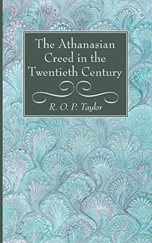 The Athanasian Creed in the Twentieth Century 9781498200875| eBay