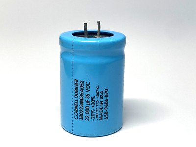 1pcs CDE 22000uF 35V Snap-In Aluminum Capacitor 380223M035A052 | eBay