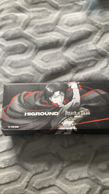 Attack on Titan x Higround Titan Keyboard Limited Edition LEVI | eBay