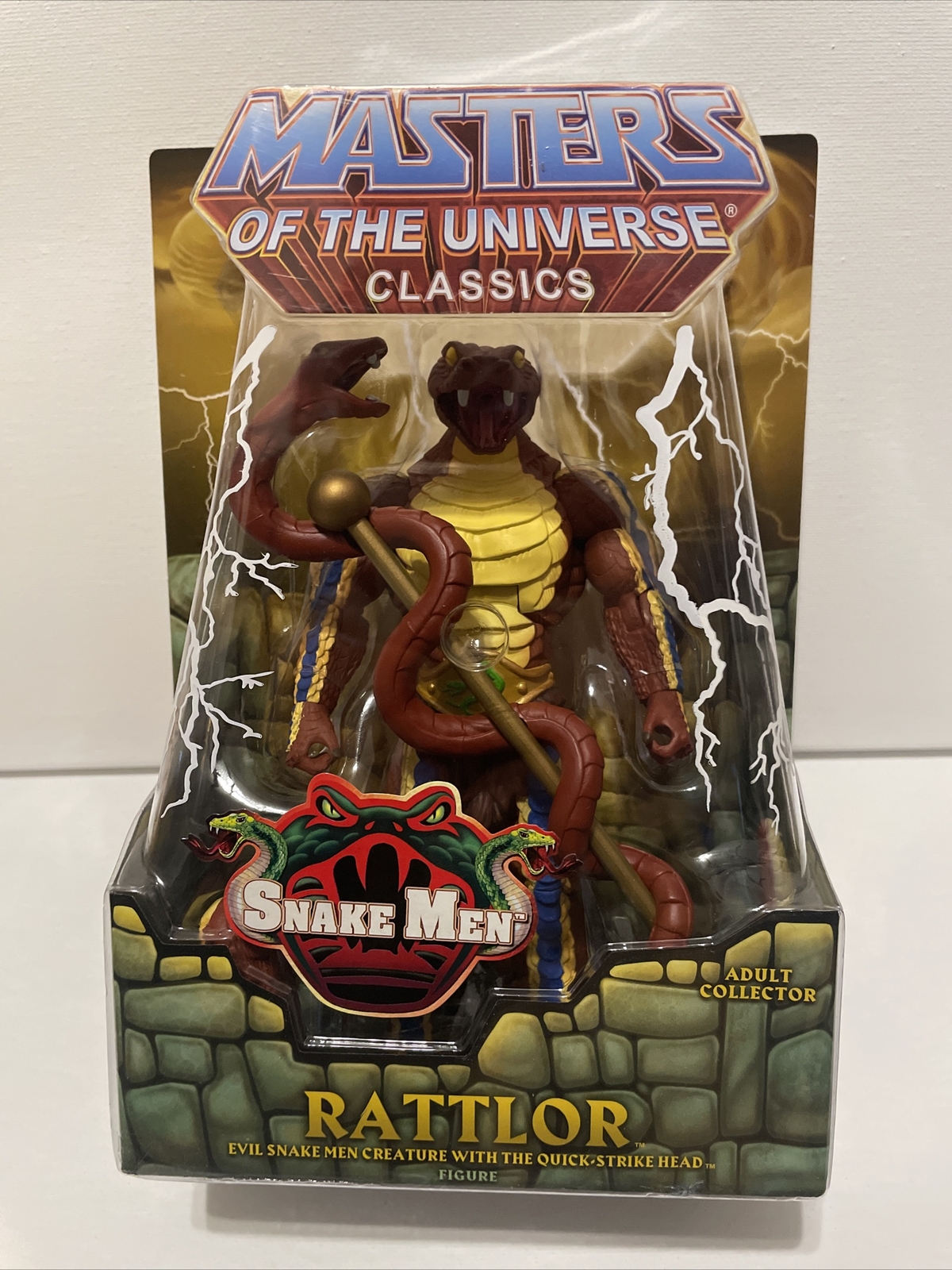 Masters of the Universe Classics MOTU Rattlor Complete Sealed Unopened ...