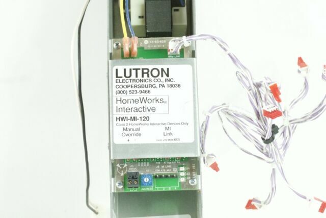 Lutron HomeWorks Interactive HWI-MI-120 Module Interface with Cable ...