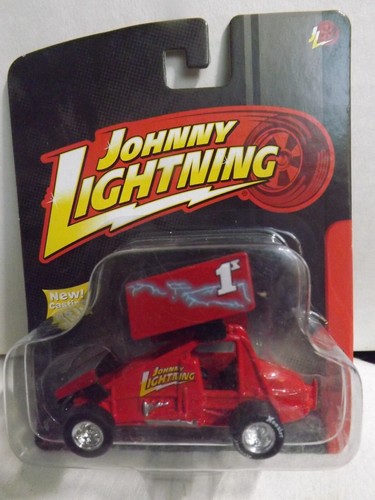 2010 Johnny Lightning Red Sprint Car 1/64 Scale | eBay