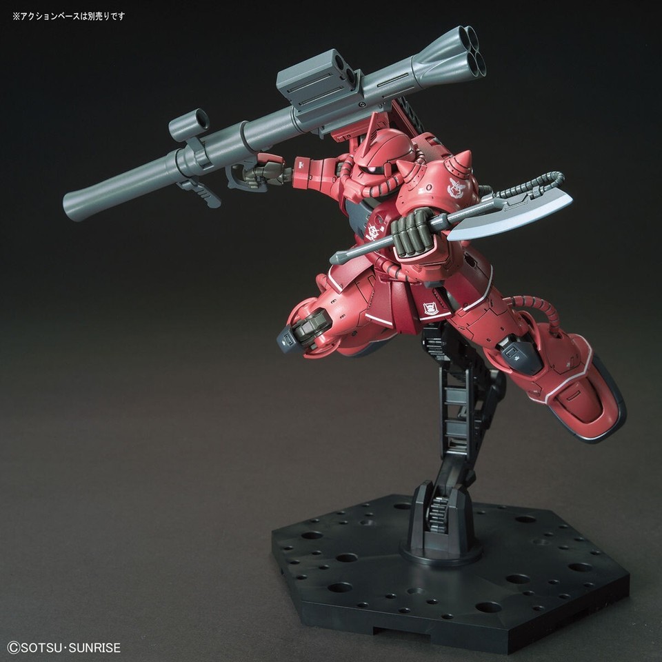 HG CHAR'S ZAKU II + ZAKU II Popular SET Gundam The Origin Ver. Plastic ...