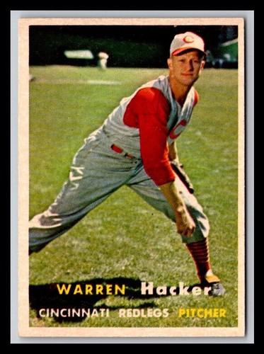 1957 Topps #370 Warren Hacker EX or Better | eBay