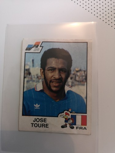 José Touré France Sticker Panini Intact Euro 1984 #53 | eBay
