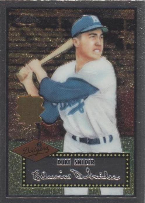 2002 Topps Chrome - 1952 Reprints Duke Snider #52R-2 for sale online | eBay