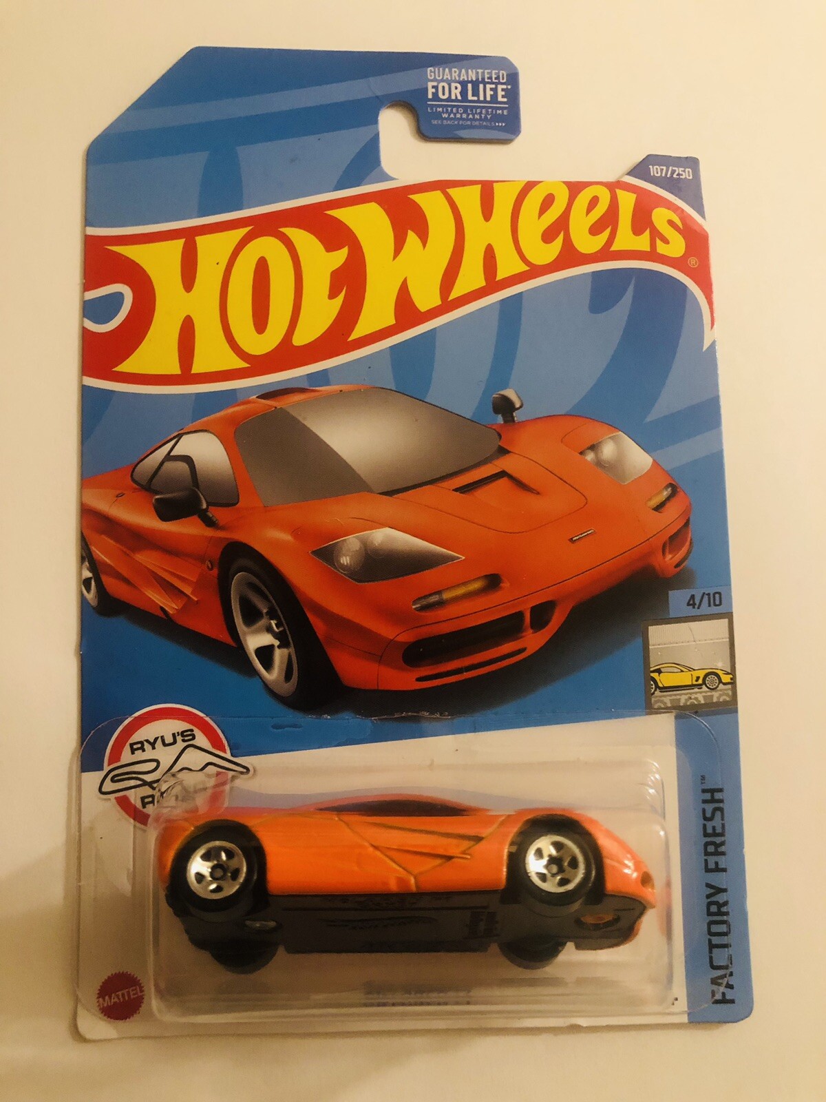 2022 Hot Wheels McLaren Fl Factory Fresh 4/10 107/250 | eBay