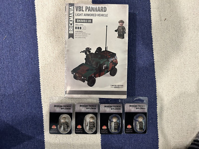 Brickmania VBL Panhard – Light Armored Vehicle w/4 Modern French ...