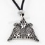VALHALLA Necklace Raven Norse Pendant Viking Valknut Rune ODIN Warrior ...