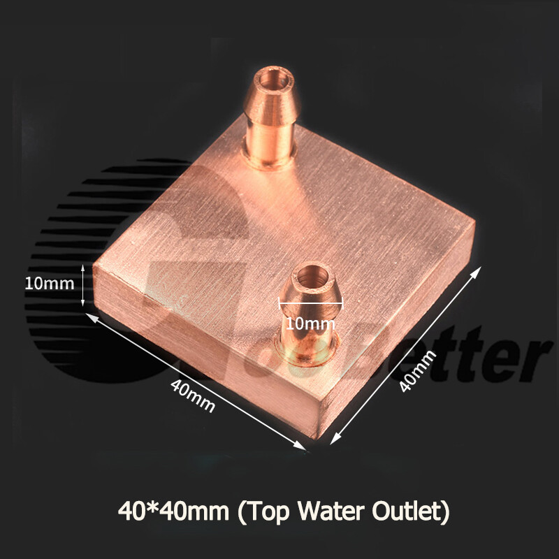 Copper Water Cooling Block For PC CPU GPU Liquid Water Cooler Heat Sink ...