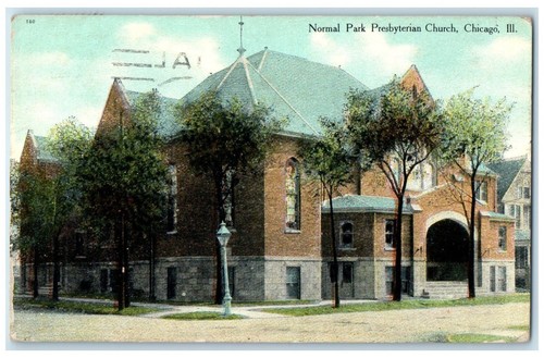 1913 Normal Park Presbyterian Church Chicago Illinois Antique Vintage ...