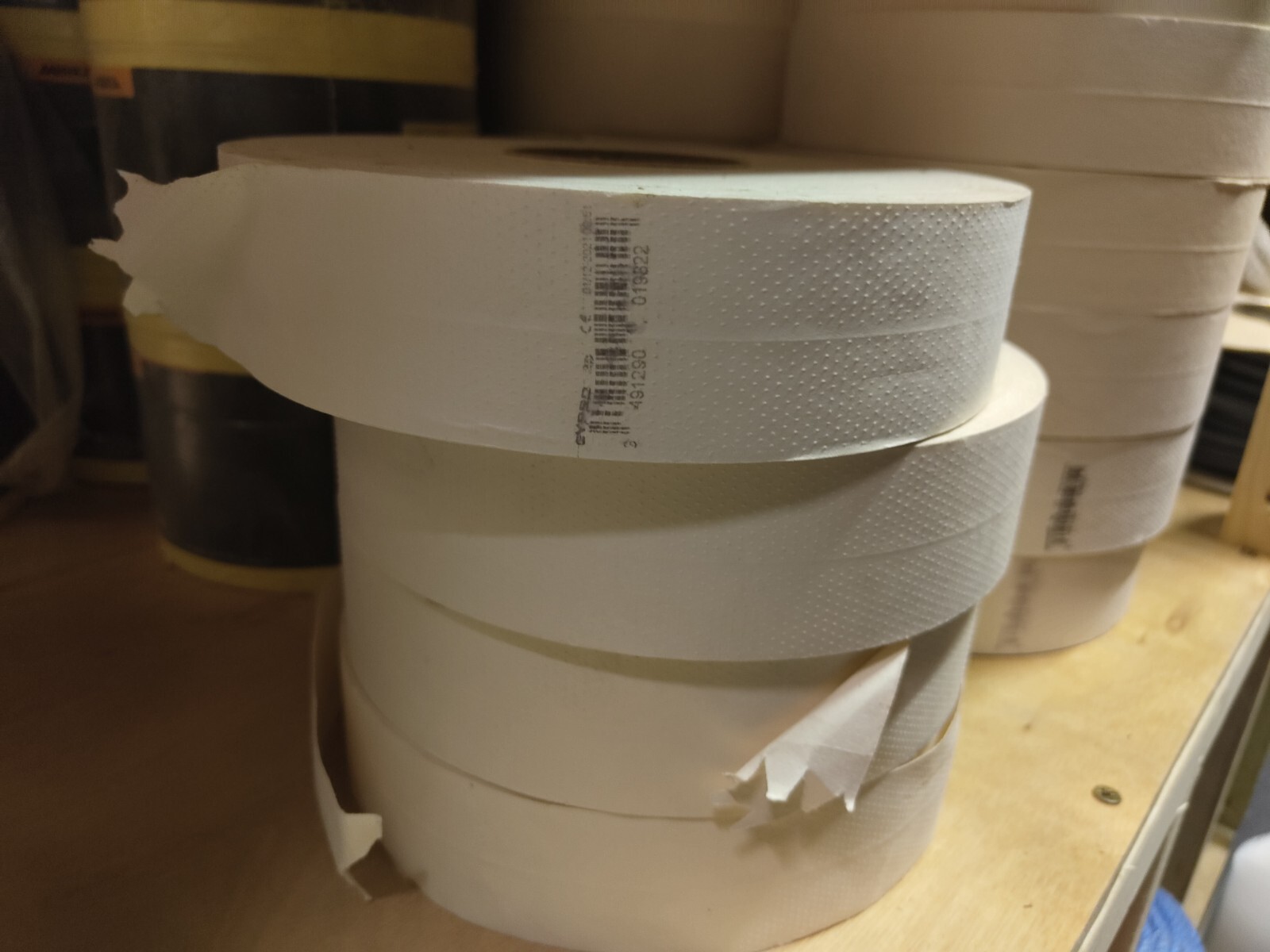 Professional Drywall Gyproc Creased Paper Joint Tape - 150m x 50mm ...