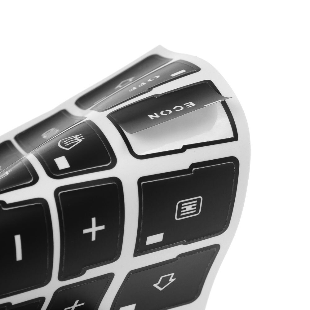 Car Air Condition AC Climate Control Button Sticker For Audi A4 B6 B7 ...
