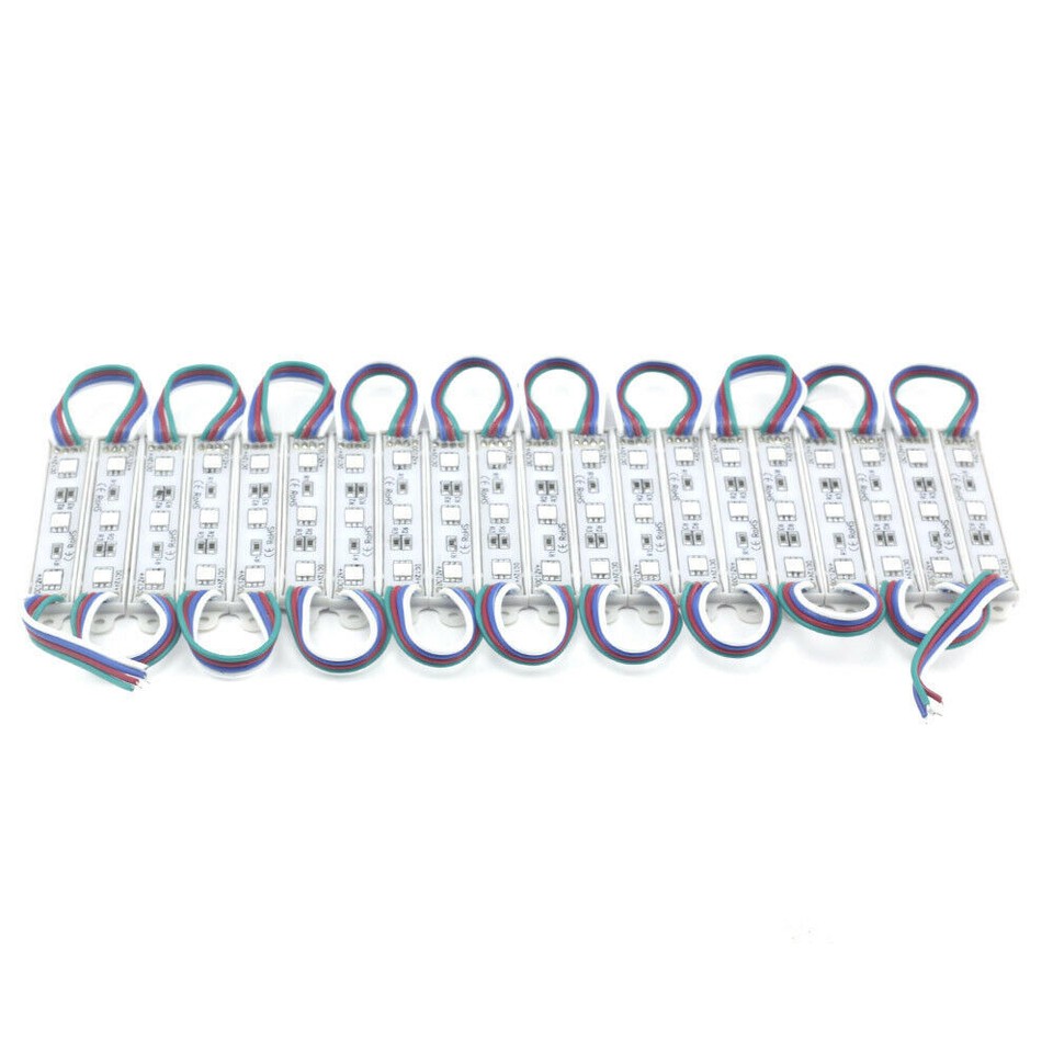 10-2000ft 3 LED Module SMD 5050 RGB White Waterproof Light Strip Sign ...