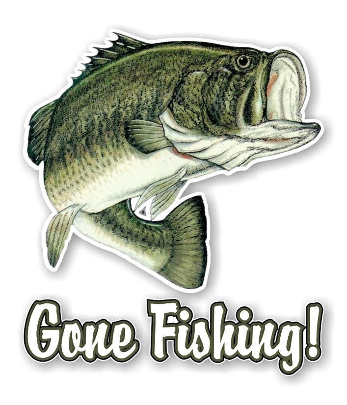 Bass Fishing Decals Stickers