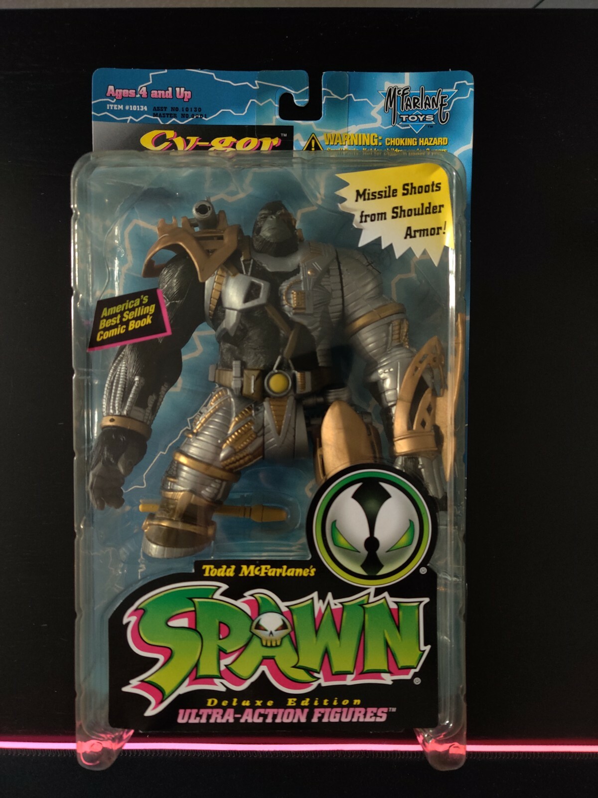 Spawn Cygor Action Figure with Gold Armor Deluxe Edition New | eBay