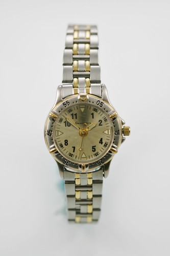 Graphite Watch Women Stainless Steel Silver Gold Water Resistant ...